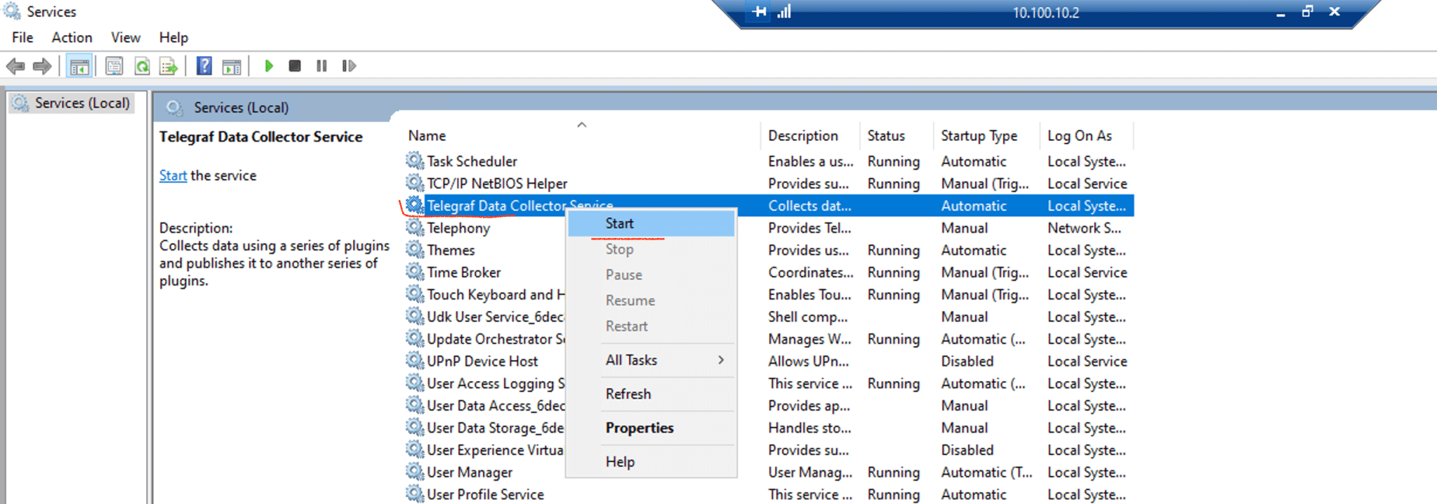 Aria Operations – PART II: Deploy Open Source Telegraf agent on Windows ...