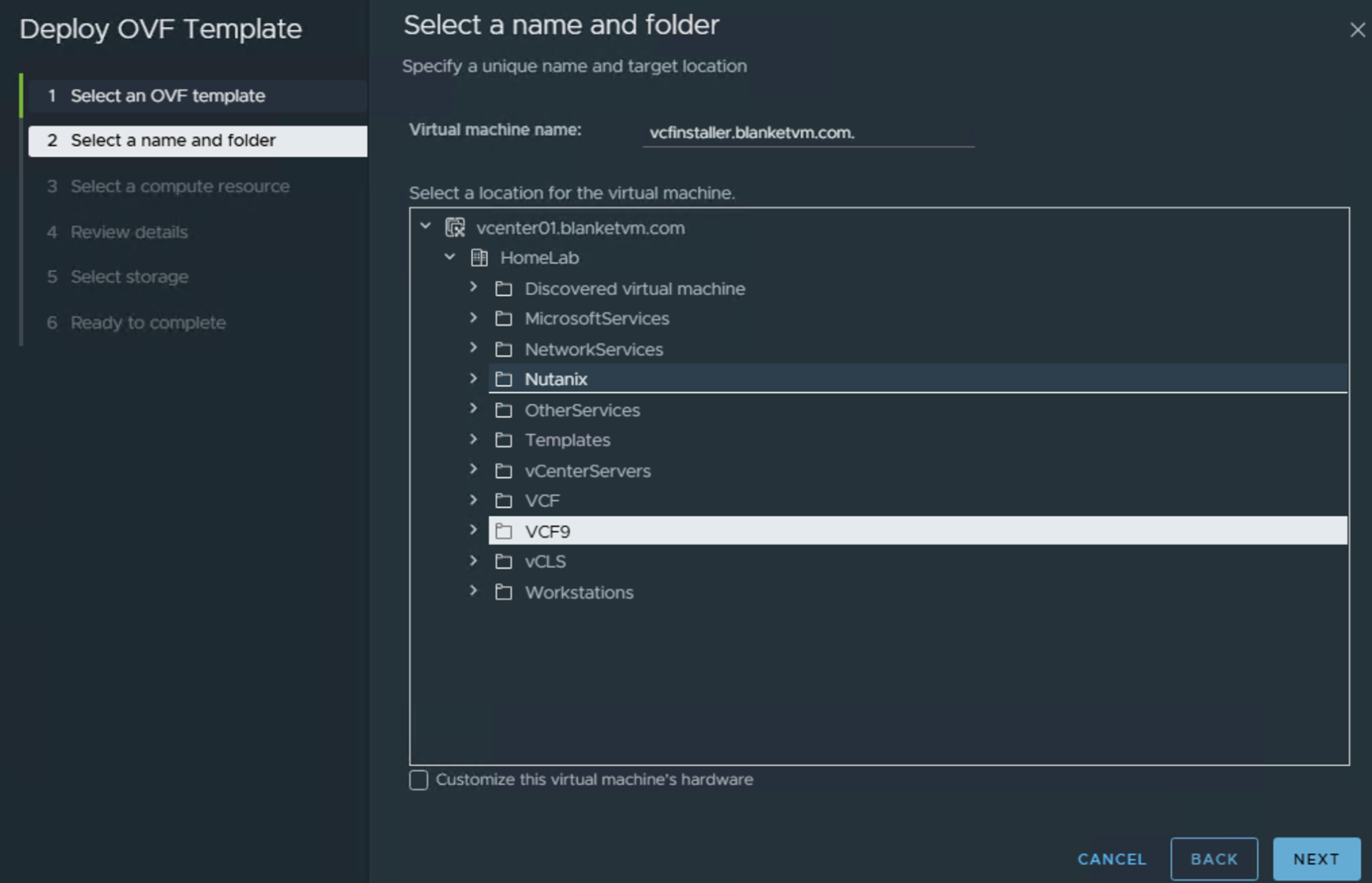 VCF 9 Deployment PART1: Topology, ESX Host Preparation and VCF ...