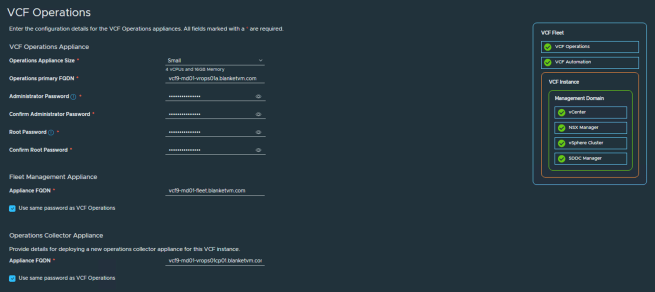 VCF 9 Deployment PART2: VCF deployment. – BlanketVM