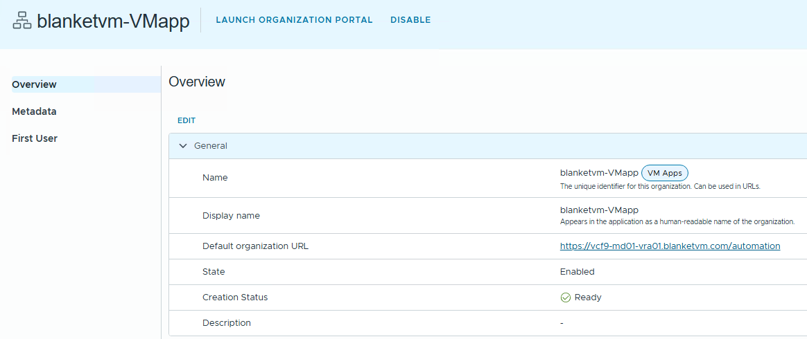 VCF 9 Deployment PART9: VCF Automation – Create VM App Organization and basic integrations ...
