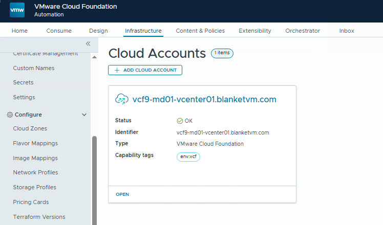 VCF 9 Deployment PART9: VCF Automation – Create VM App Organization and basic integrations ...
